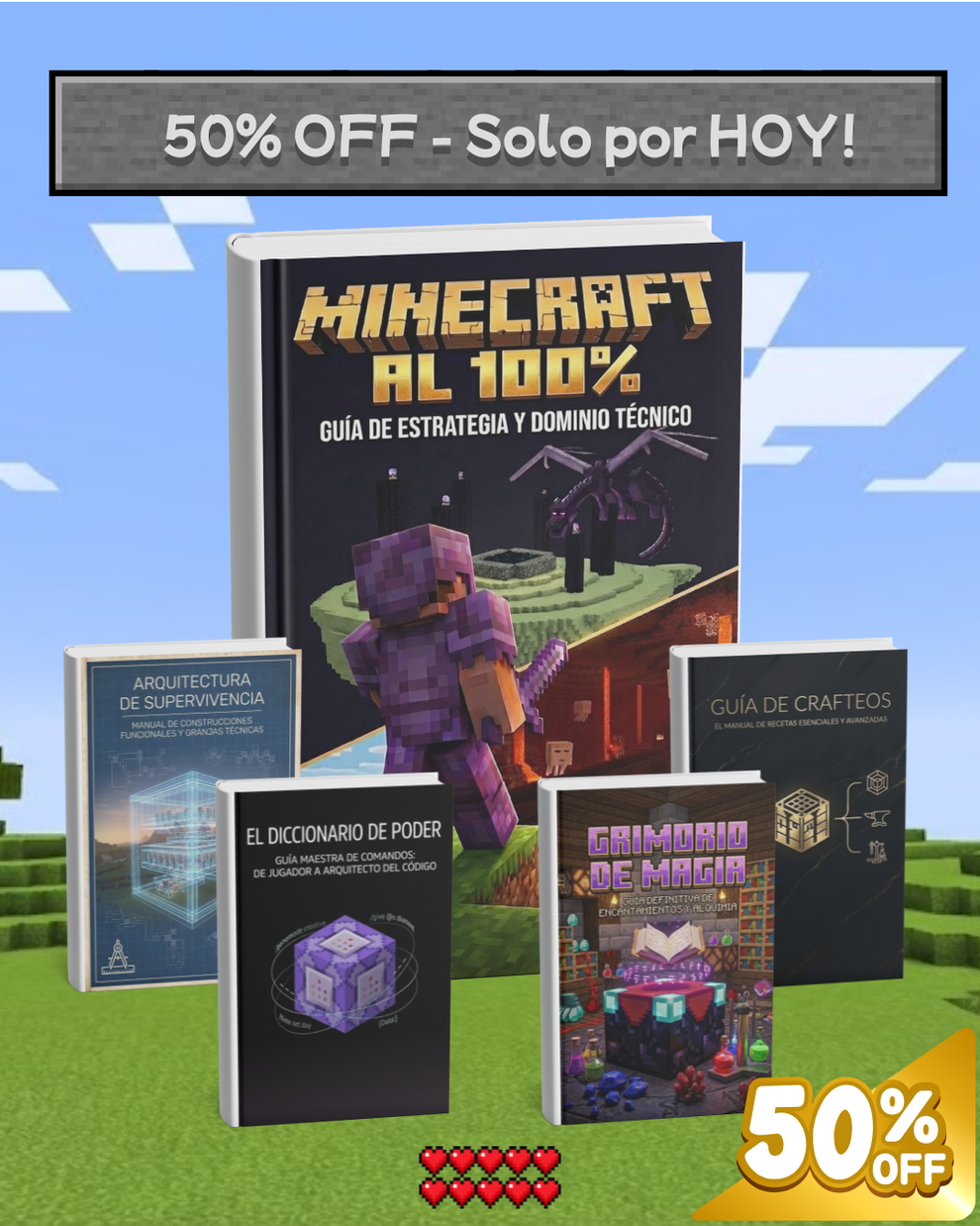 Minecraft al 100% – La guía definitiva para completar el juego sin fru ...